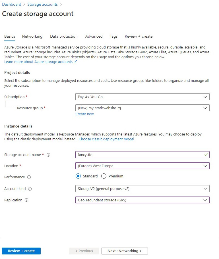 Host A Static Website In Azure Blob Storage With A Custom Domain Inetfox
